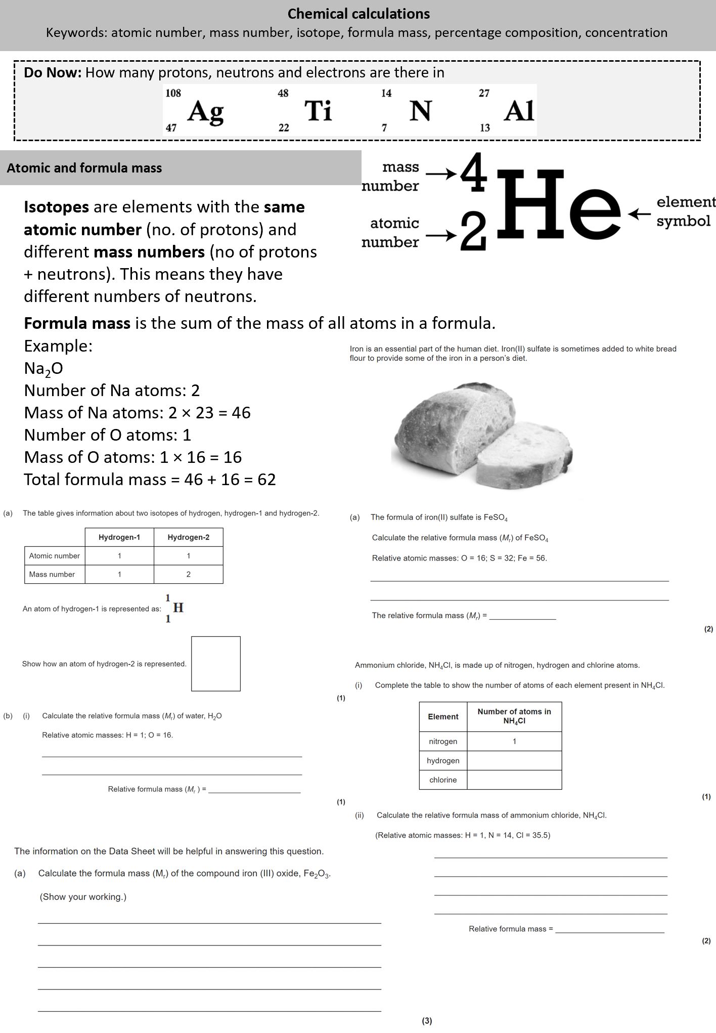 Chemistry – Science Doctor