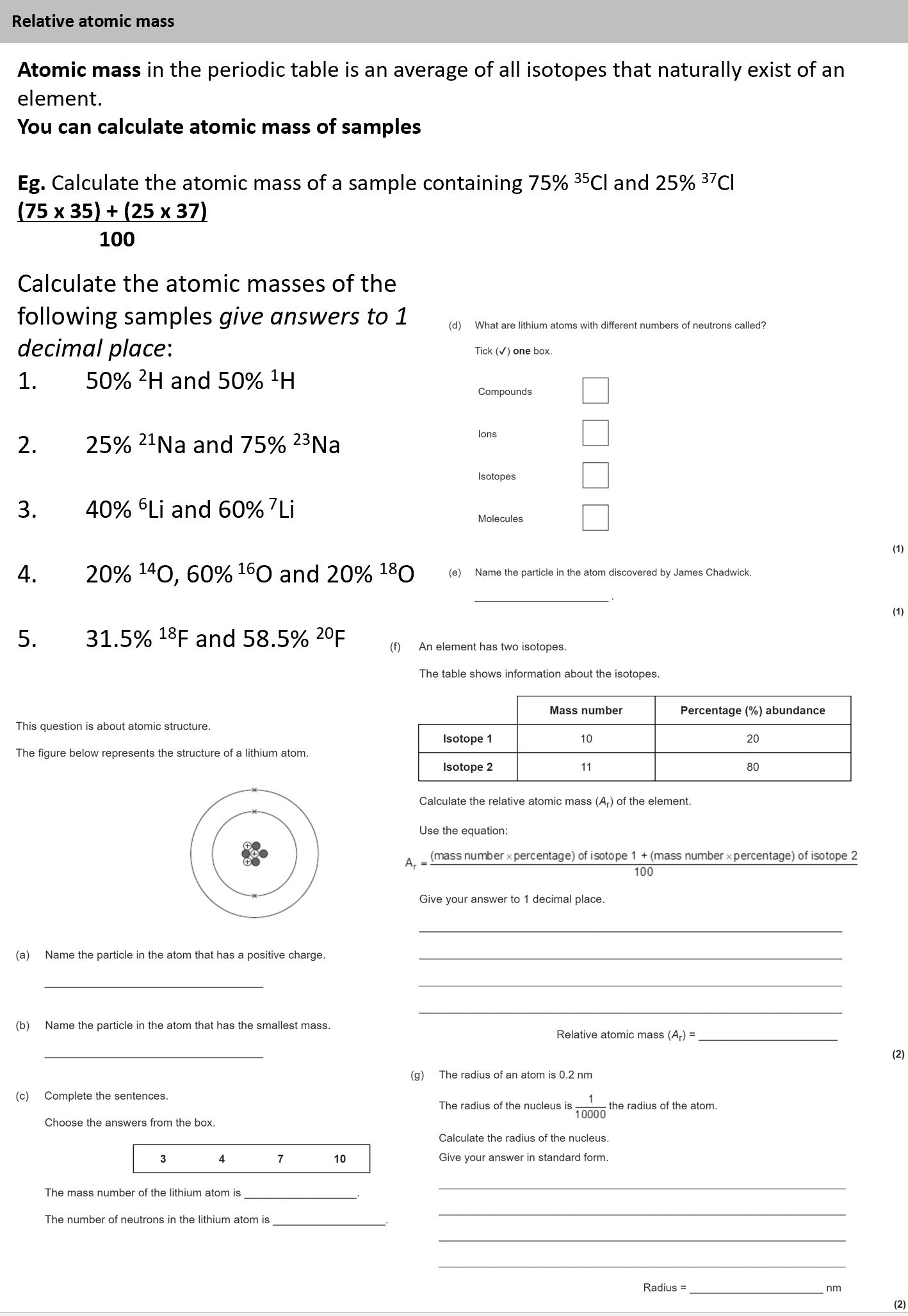 Chemistry – Science Doctor